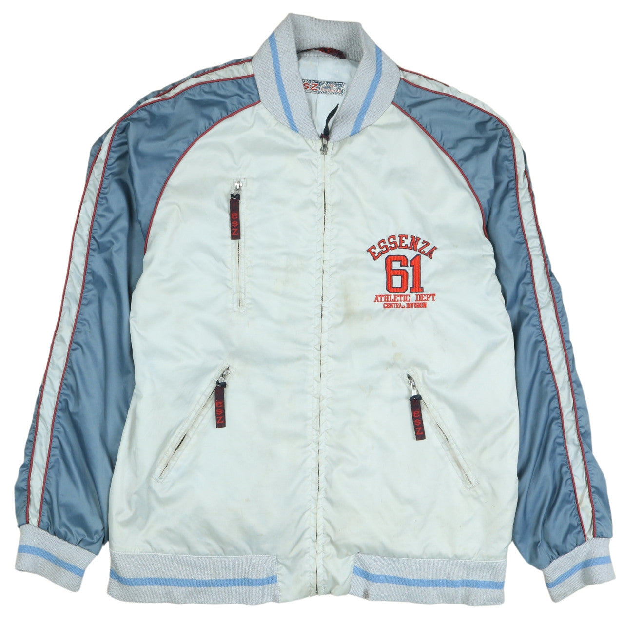 Active Lightweight Grey Windbreaker 90's Medium Zip Up Jacket – Vintage Club UK