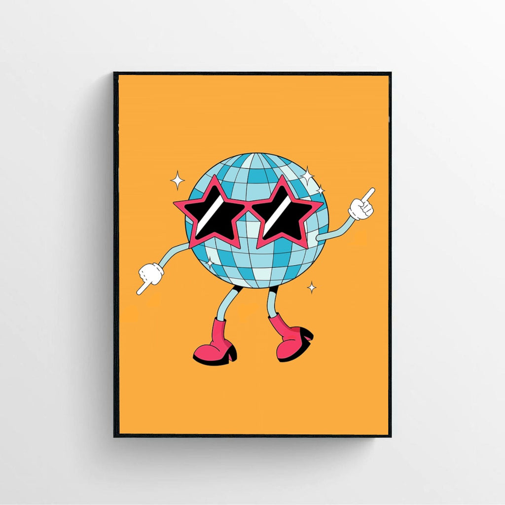60s/70s disco ball Poster – Vintage Club UK