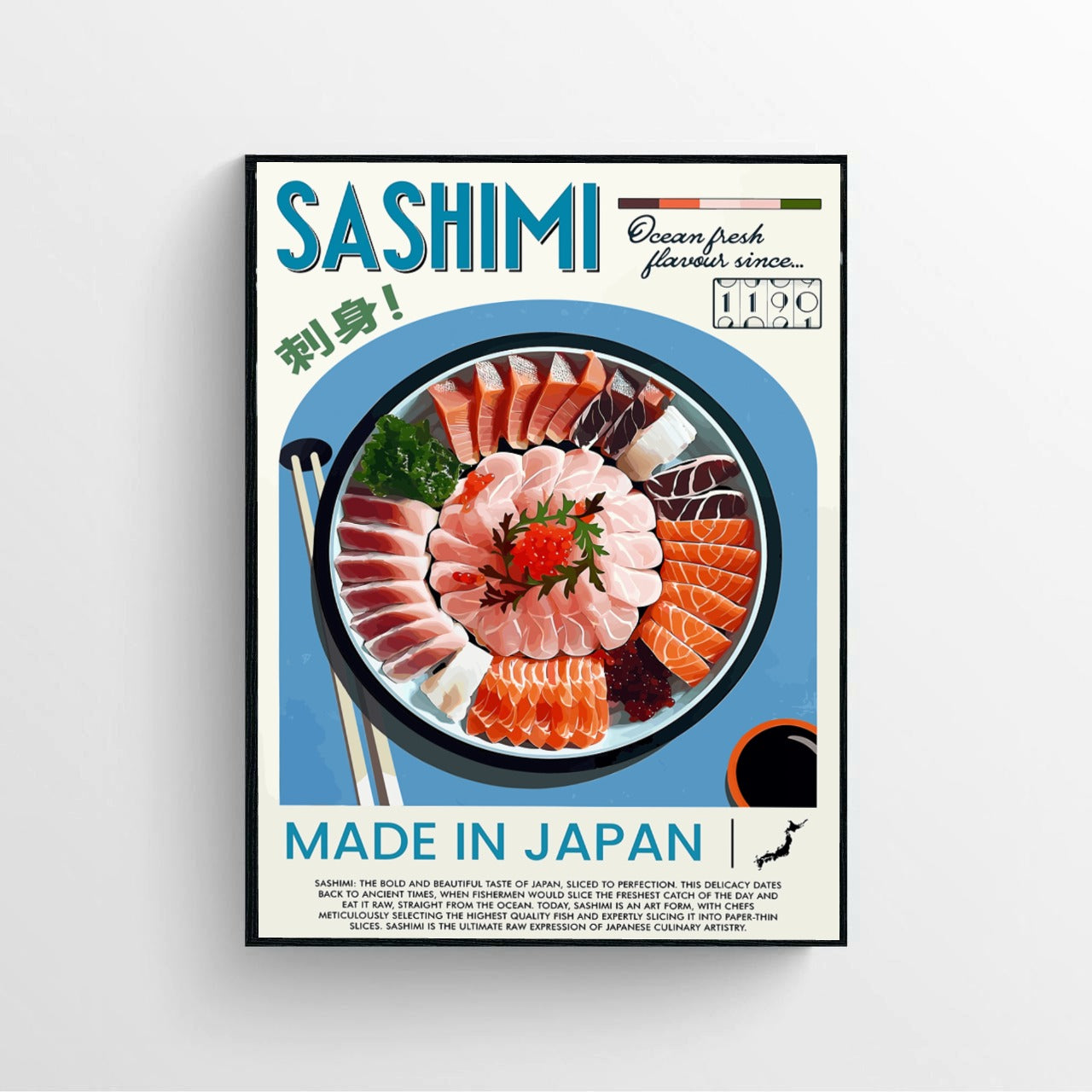 Japanese Food Retro Poster – Vintage Club UK