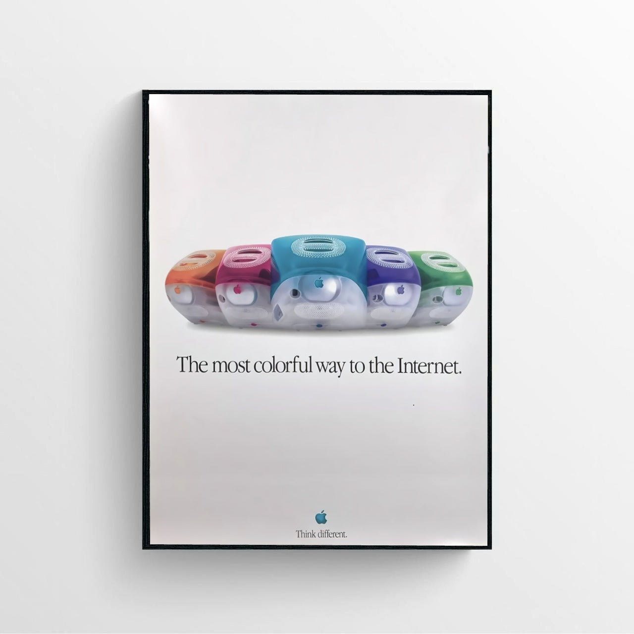 Colorful Way to Internet poster – Vintage Club UK