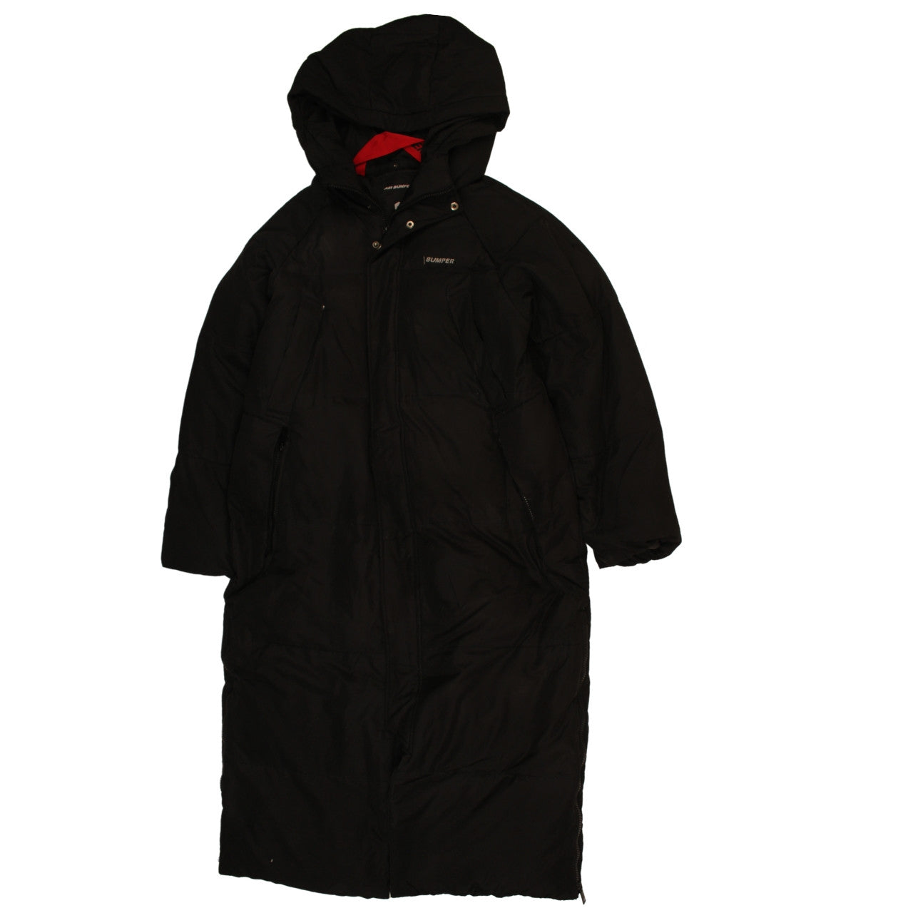 Vintage Air Bumper 90s Hooded Black Windbreaker Jacket Large – Vintage ...