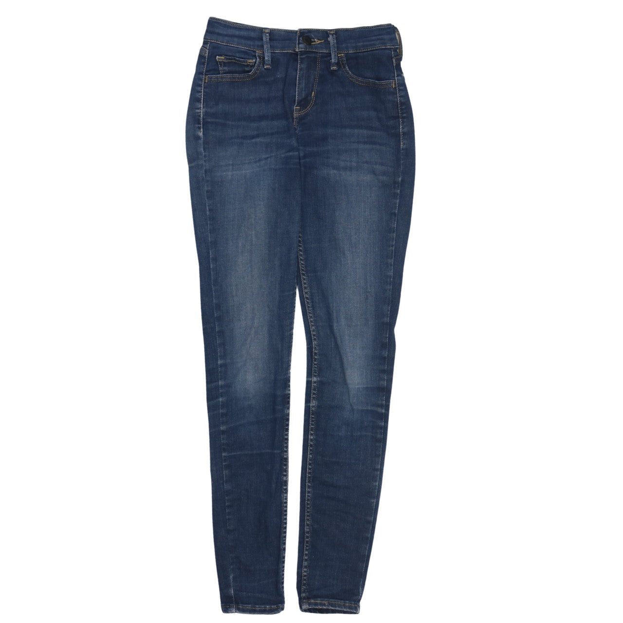 Levi's 90's Lightwash Casual Trousers / Pants 25 Navy Blue – Vintage ...